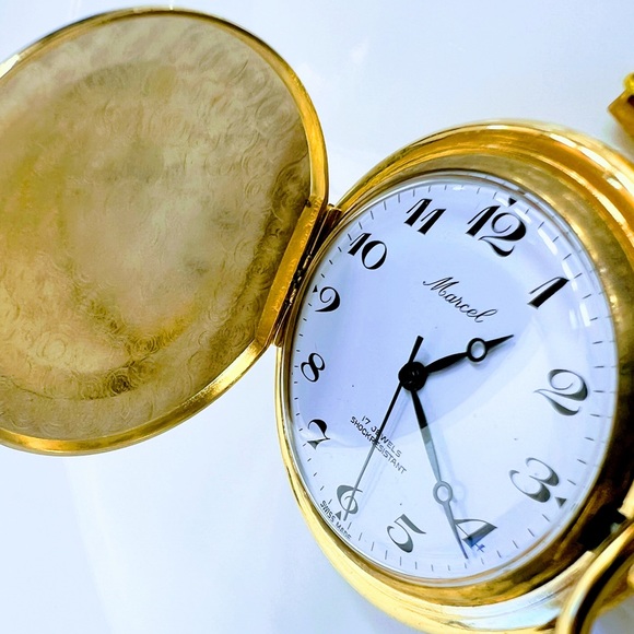Vintage | Accessories | Rare Collectable Nwt Mw Marcel Pocket Watch By ...